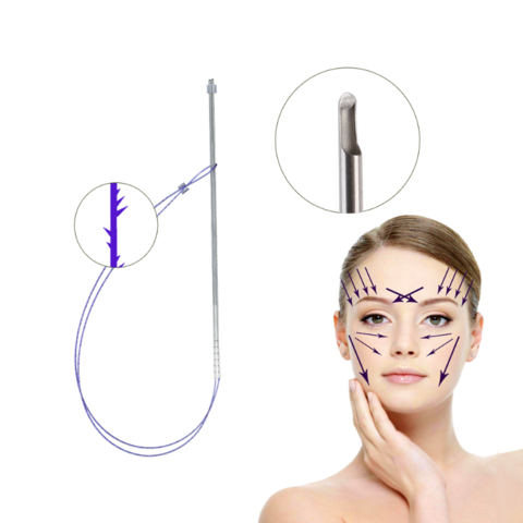 Buy Wholesale China Good Price Lift Thread 19g 360mm Pdo Double Needle ...