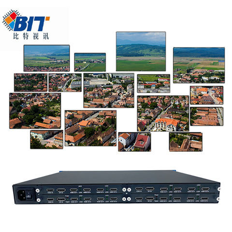 DLP video walls HDMI Video Wall Controller HD LCD 2k 4k 8K 4x4 2x2 3x3 ...