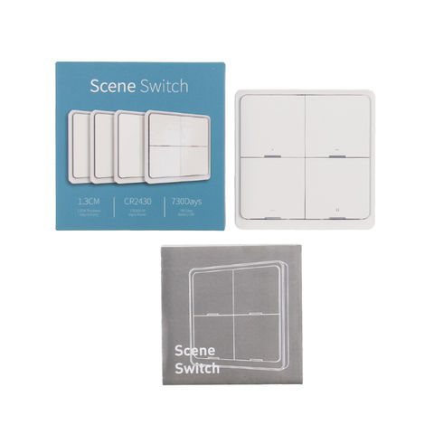 Buy Wholesale China Smart Zigbee Scene Switch Wireless Remote Control ...
