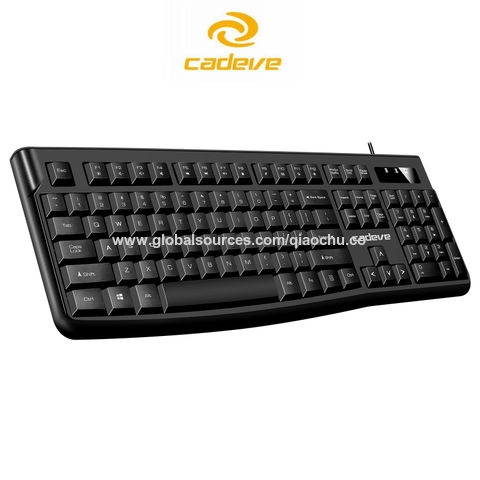 Wired Business Keyboard for Windows or Linux, USB Plug-and-Play, Spill ...