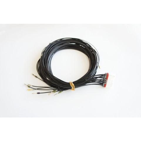 Custom 12 pin Connector Excavator waterproof wiring harness Cable ...
