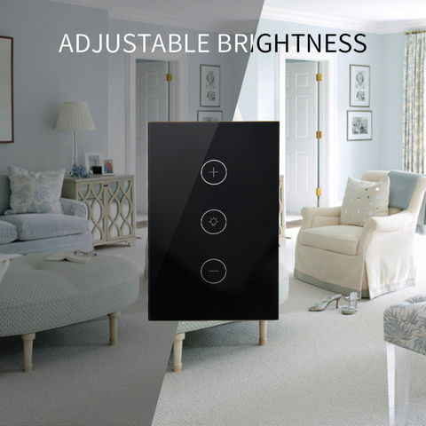 Wireless Smart Lighting Dimmer Switch Tuya Wifi Smart Dimmer Switch ...