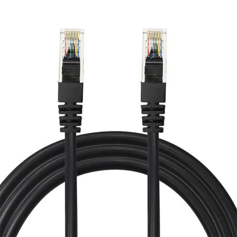 Buy Wholesale China 2 Meters Awg28 Ul2464 Molded Black 6p6c Rj12 To ...