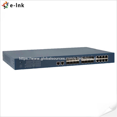 Buy Wholesale China Management Gigabit Fiber Switch 16-ports 1000m Sfp ...