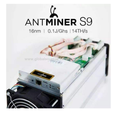 USED Bitcoin Miner Generic AntMiner S9 13.5T BTC miner Asic Blockchain ...