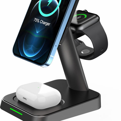 Buy Wholesale China Qi 3 In 1 Fast Charger Wireless Charger, Ce/fcc ...