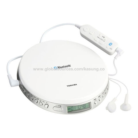 Portable Discman Portable CD Player with Bluetooth and Anti-Shock ...