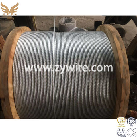 Buy Wholesale China High Tension Stranded Steel Wire Galvanized Steel ...