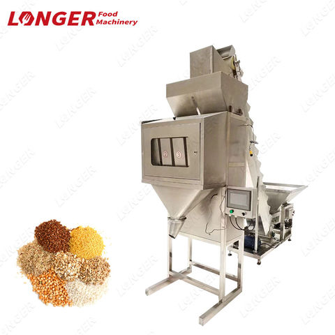 Semi Automatic Grain Weight Filling Machine, Weight filling machine ...