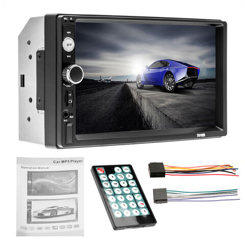 Car multimedia MP5 2din ca radio player, car mp5 with remote control ...