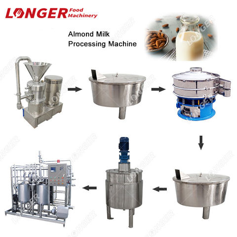 Buy Wholesale China Industrial Almond Milk Processing Machine Almond ...