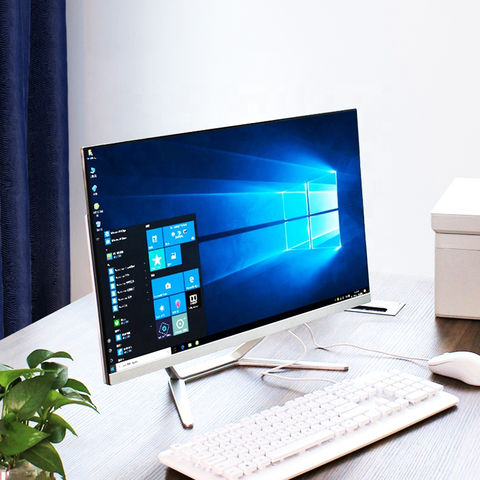 23.8" All in one pc i3 10110 AIO H510 Motherboard Computer 4gb 128gb ...