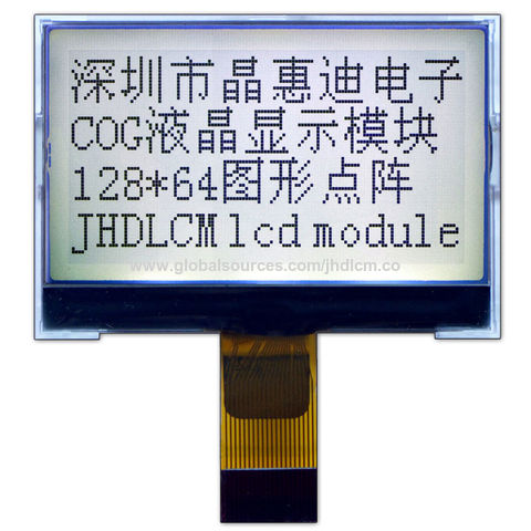 Buy Wholesale China St7567 Ic Two Led Module Display Jhd12864-g483btw-g ...