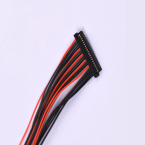 20 pin 1.27mm pitch connector cable assembly ribbon wiring harness for ...