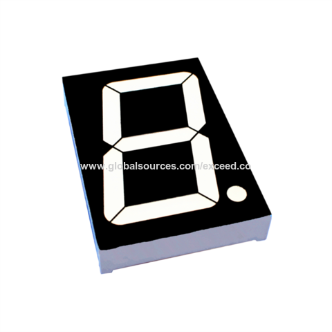 Buy Wholesale China 2.3 Inch 7 Segment Led Display Red Color 1 Digit ...