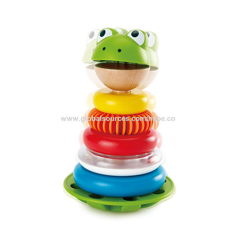 Buy Wholesale China Baby Stacking Toy 6-layer Cartoon Cognitive Rainbow ...