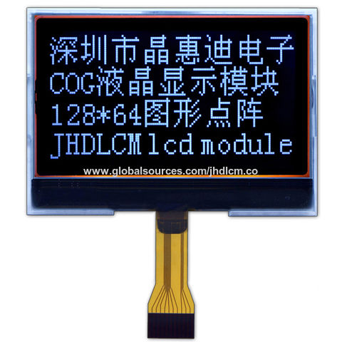 Buy Wholesale China 31.5mm Fpc 12864 Graphic Lcd Module Jhd12864 ...