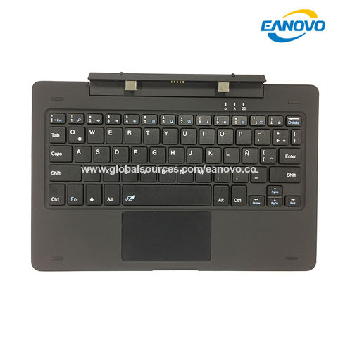 Mechanical keyboard 10.1" wireless keyboard Pogo pin docking touchpad ...