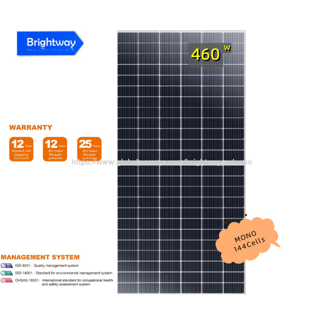 Buy Wholesale China 166mm 144cells Pv Module Kt460wm10 430-460w & Pv ...