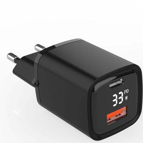 Buy Wholesale China Usb C Charger 33w Pd Fast Charging With Led Display ...