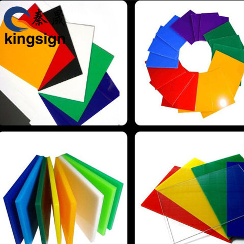 Buy Wholesale China Kingsign Customized Color Pmma Acrylic Sheets/board ...
