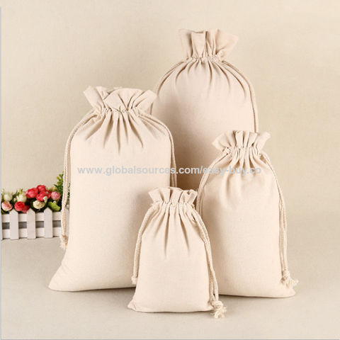 Buy Wholesale China New Arrival Cotton Canvas Drawstring Bag, & Cotton ...