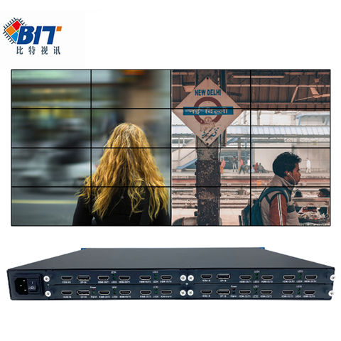 DLP video walls Video Wall Controller LCD HD HDMI 4k 8K 4x4 2x2 3x3 2x4 ...