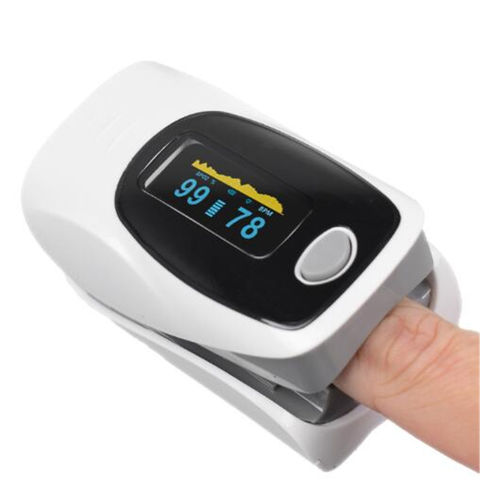 FDA display fingertip pulse oximeter, blood oxygen SpO2 saturation ...