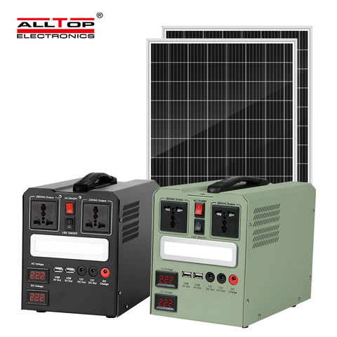 Buy Wholesale China Alltop New Portable 500w Solar System & Solar ...