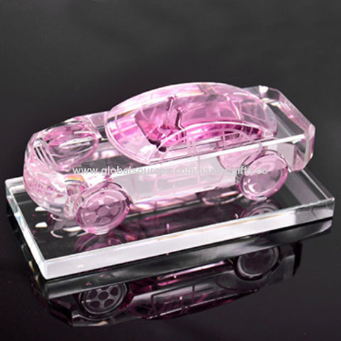 Special design crystal glass car shape perfume bottles for car, car ...