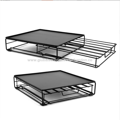 Buy Wholesale China American Coffee Capsule Rack Iron 40 Grid Capsule ...