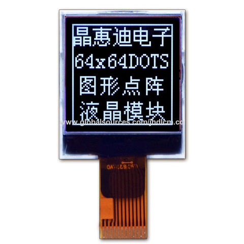 Buy Wholesale China 6464 Stn Mode Lcd Black Backlight Module Jhd6464-g25btwf-bl & 6464 Stn Mode ...