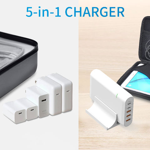 Buy Wholesale China 5 Port Usb Adapter, 100w Usb Pd Ac Charger ...
