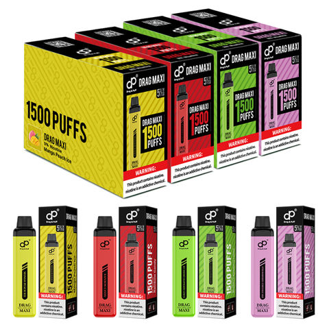 Drag&Puff E Cigarettes Wholesale Disposable Vape Pen Pod Puff Bar Drag ...
