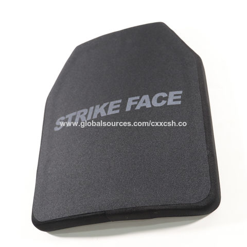 Customized Big Size of NIJ III+ Stand Alone UHMWPE Bulletproof Plate ...