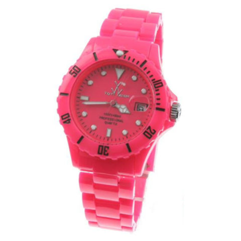 Pink Plastic Toy Watch, Fancy, Stylish and Beautiful, Pink Plastic toy ...
