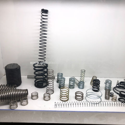 Alloy stainless steel long die spring 5mm flat wire torsion tension toy ...