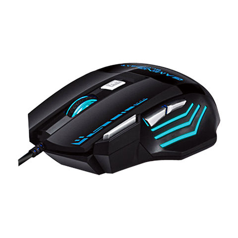 Buy Wholesale China Kaku 2400 Dpi Game Gaming Mouse 7 Key Rgb Breathing ...