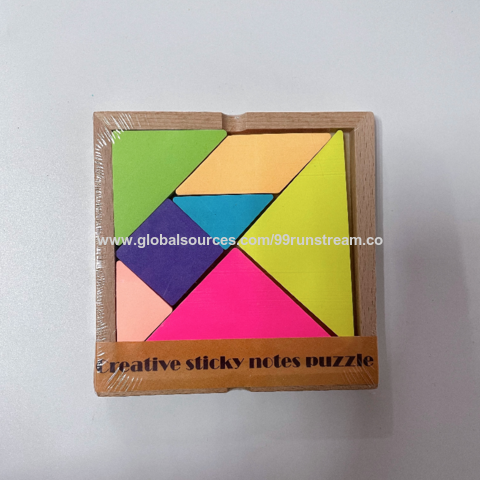High quality sticky notes, Tangram sticky notes, creative sticky notes ...