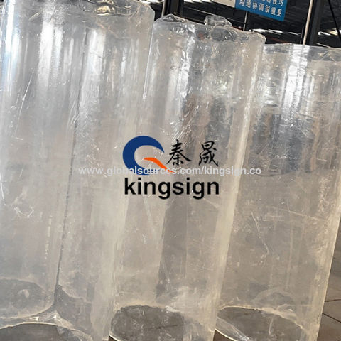 Buy Wholesale China Kingsign® 200mm Large Clear Acrylic Cylinder Tube ...