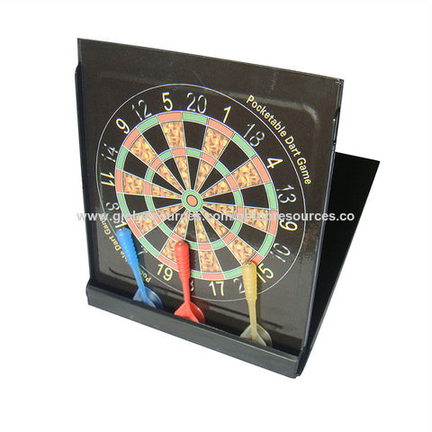 Portable Safe Darts Magnetic Dartboard with 3 Darts, Dart Accessory ...