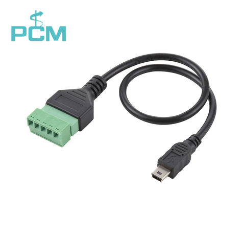 Mini USB to 5 Pin Terminal Block Cable, 5 Pin Terminal Block Mini USB ...