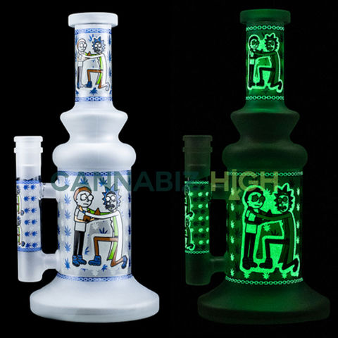 Buy China Wholesale Wholesale Glass Water Pipe Glow In Dark Recycler ...