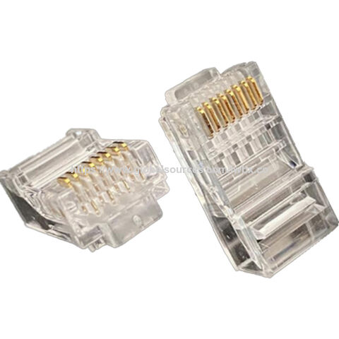 Cat5e/cat6 Rj45 Modular Plug With Holes $0.022 - Wholesale China Cat6 ...
