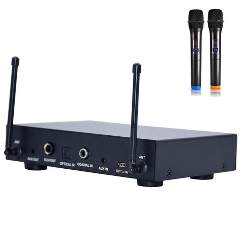 Buy Wholesale China Optical Coaxial Input Uhf Wireless Microphone ...