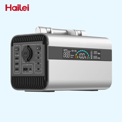 Buy Wholesale China Hailei 300w 600w 1000w 2000w Portable Power Station Outdoor Camping Solar ...