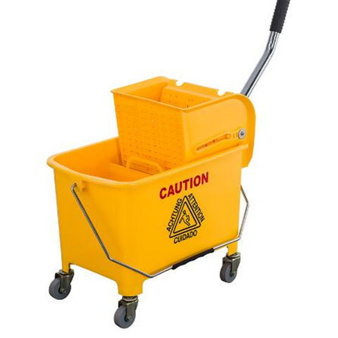 Wholesale small mops cleaning bucket basket squeezer, Rotating mop ...