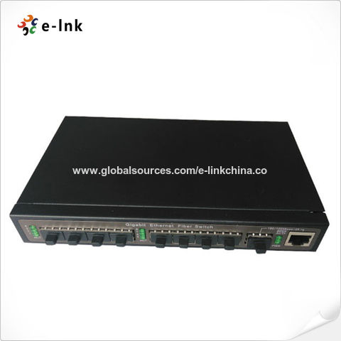 Buy Wholesale China 9-ports Managed Fiber Switch 8-port 100m Sfp And 1 ...
