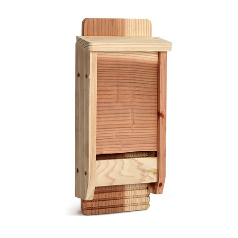 Easy for Bats to Land and Roost Single Chamber Outdoor wooden Bat house ...