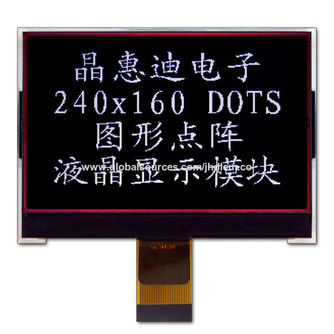 Buy Wholesale China 3.3" 240*160 Ffstn Negative Mono Black Background ...